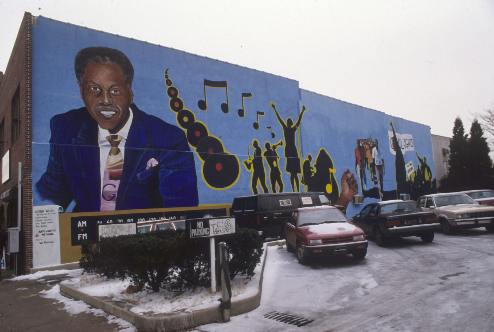 George Woods - The Man With The Plan - Mural Arts