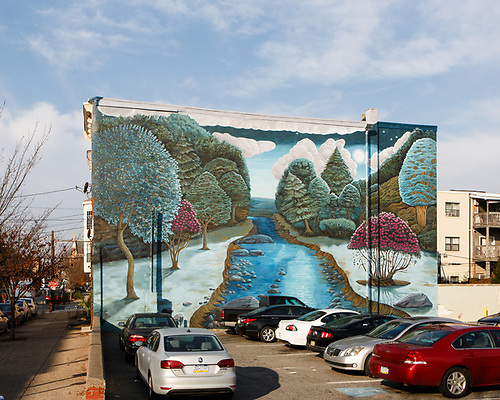 Moonlit Landscape - Mural Arts