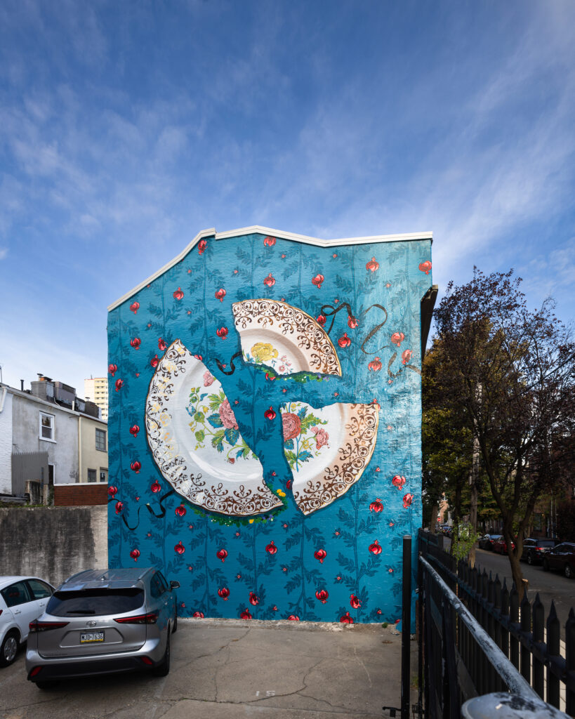 Pomegranates & Paint Shards - Mural Arts