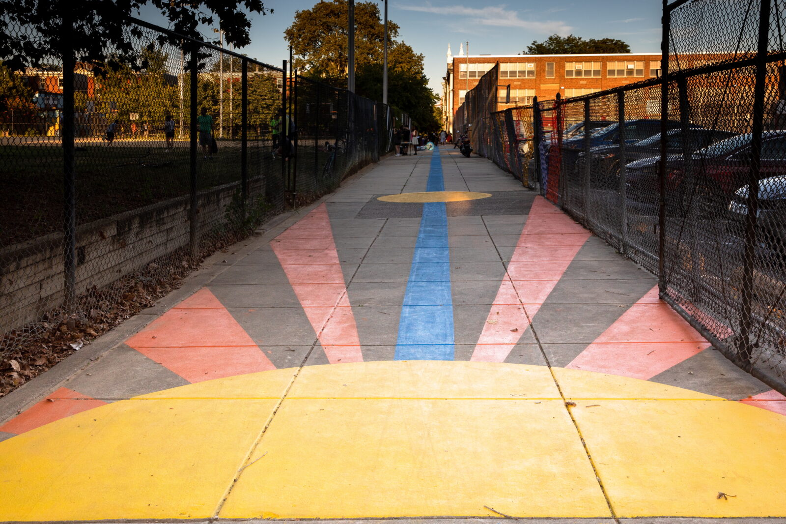 Sunset Corridor - Mural Arts