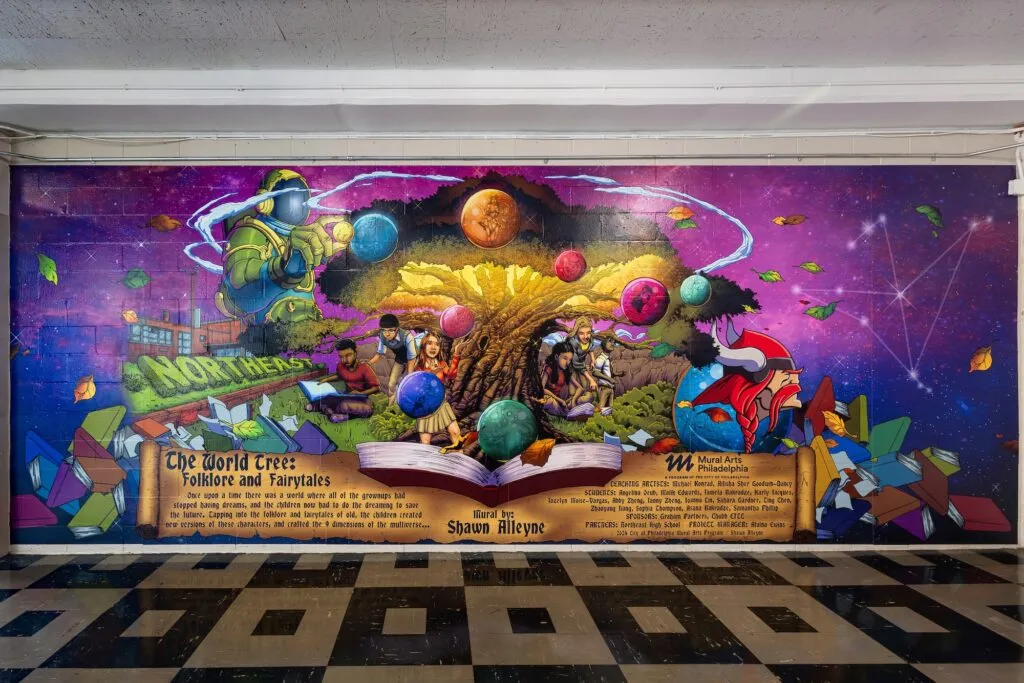 The World Tree: Folklore and Fairytales - Mural Arts